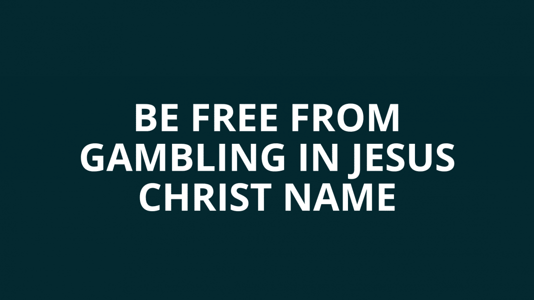 Prayer For Husband To Stop Gambling