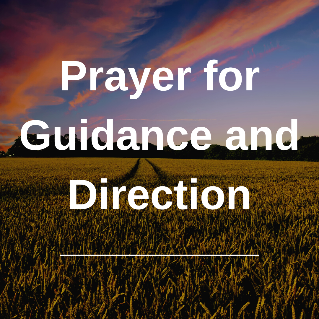 Prayer for Guidance and Direction